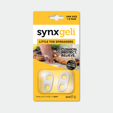 Gel Little Toe Spreader: Reduce Friction and Pressure – SynxBody NZ